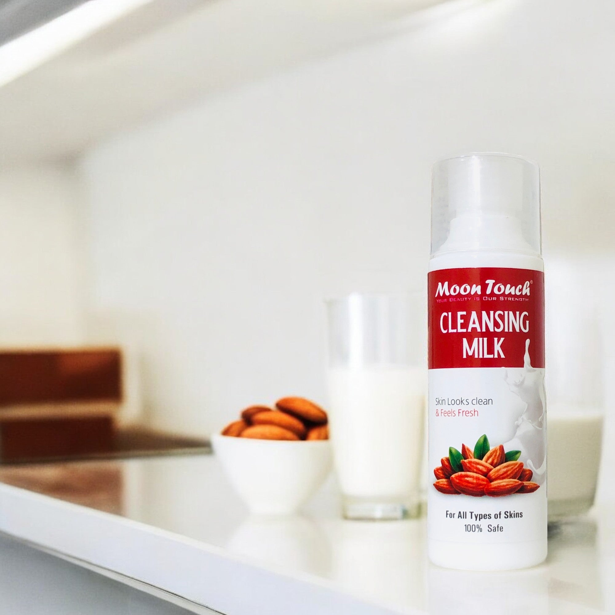 Almond Cleansing Milk (100ml) – Moon Touch
