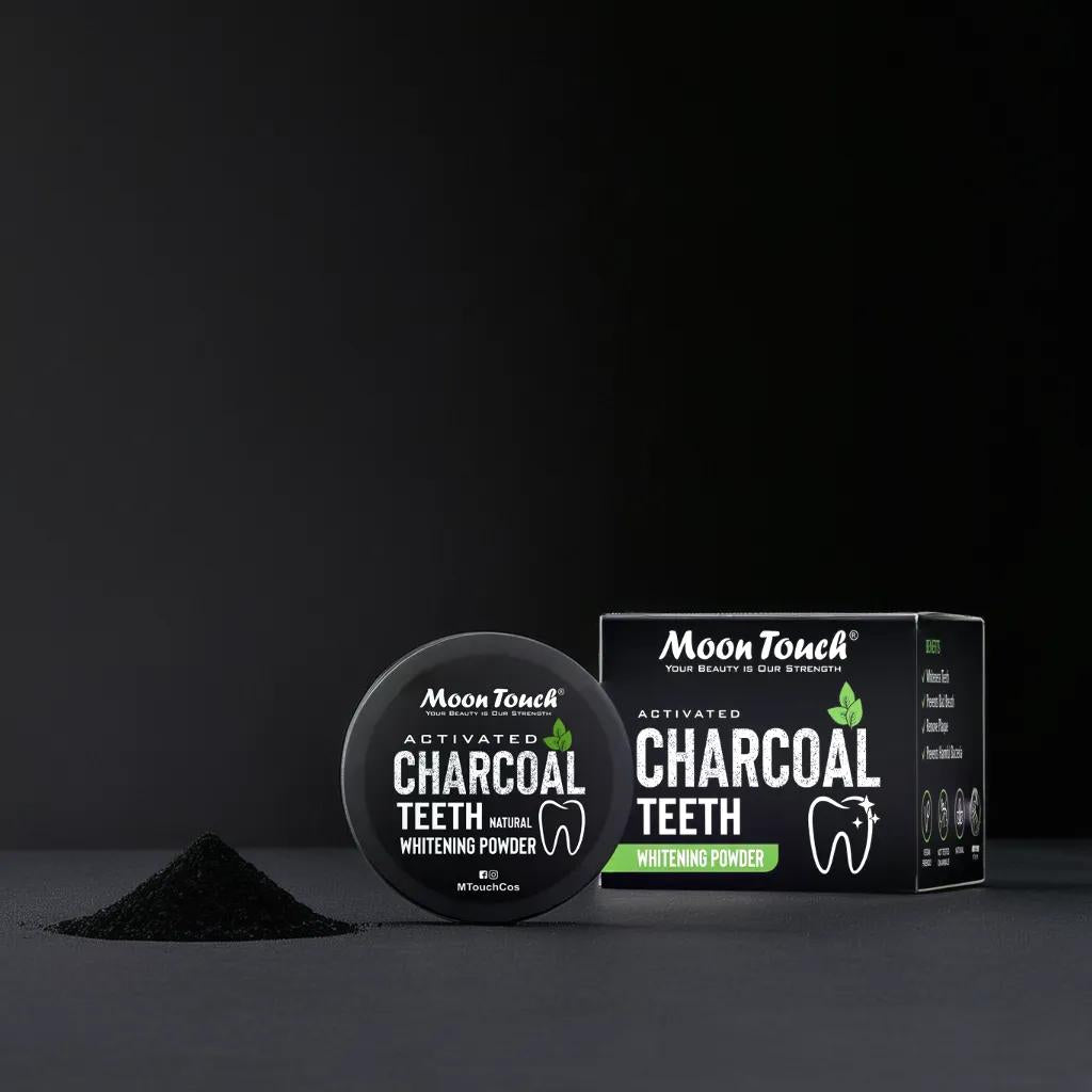 Charcoal Teeth Whitening Powder – Moon Touch