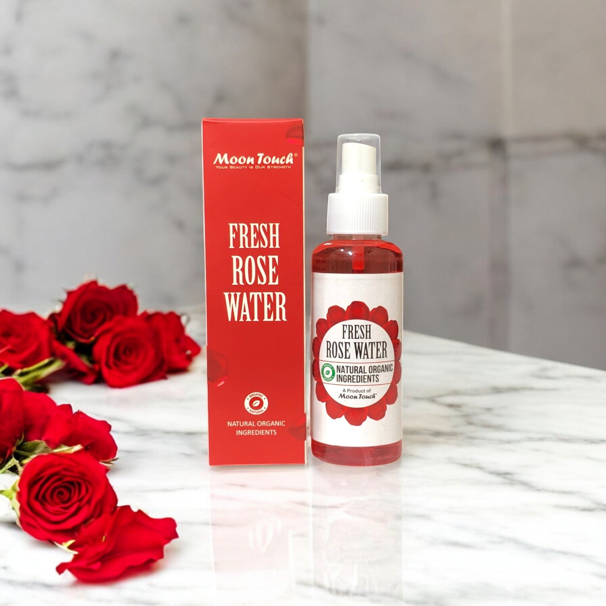 Rose Water Spray 100ml – Moon Touch