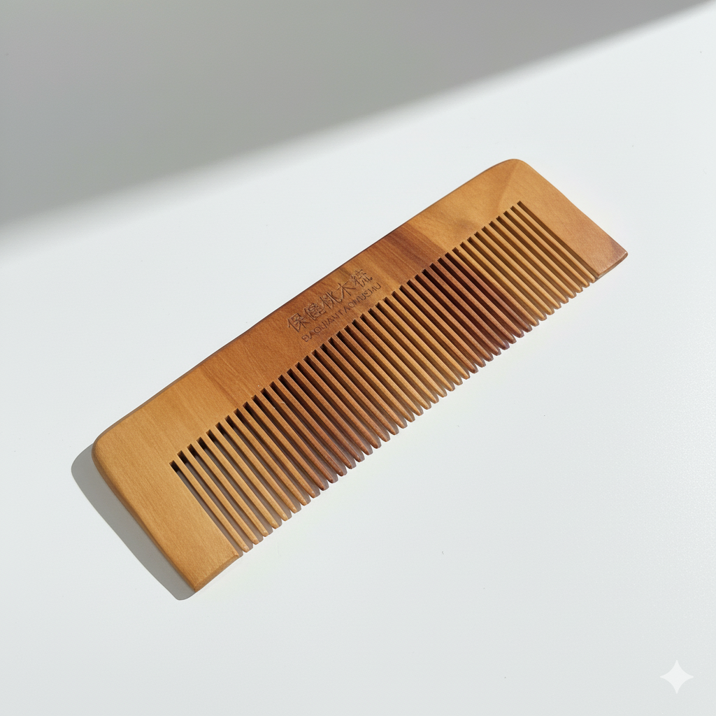 Premium Wooden Comb – Moon Touch