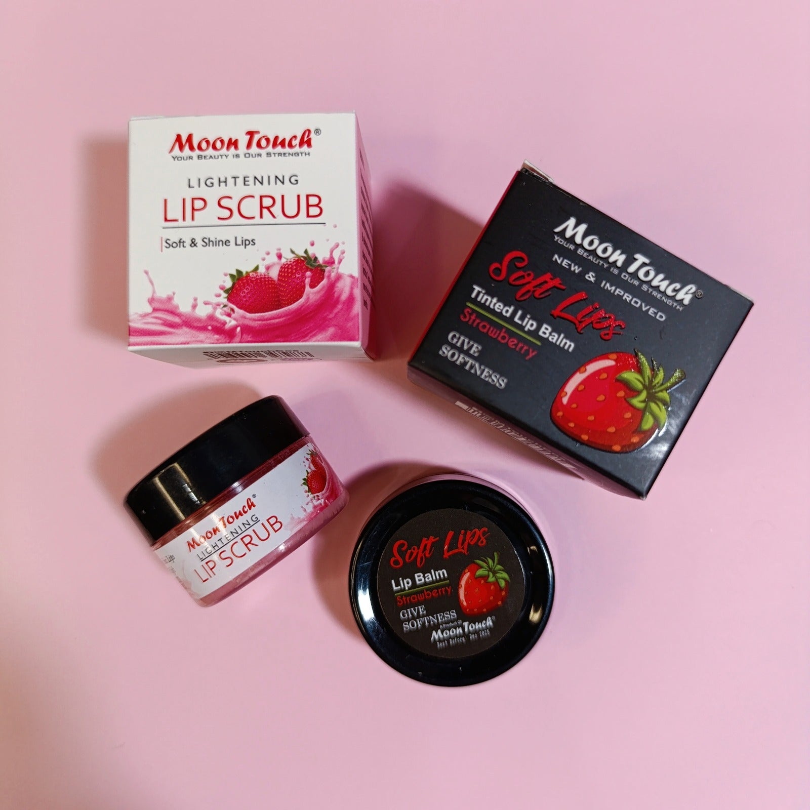Lip Balm & Lip Scrub – Moon Touch