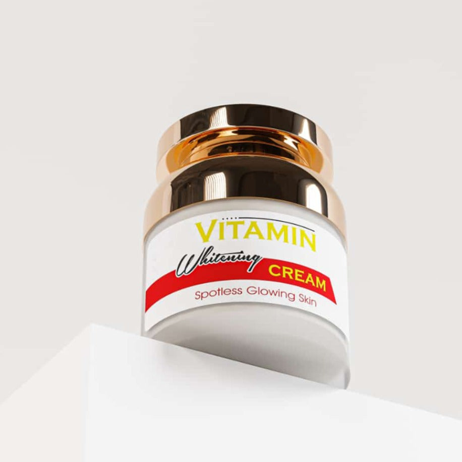 Vitamin Cream with Niacinamide, Alpha Arbutin & VitC - Brightens & Eve ...