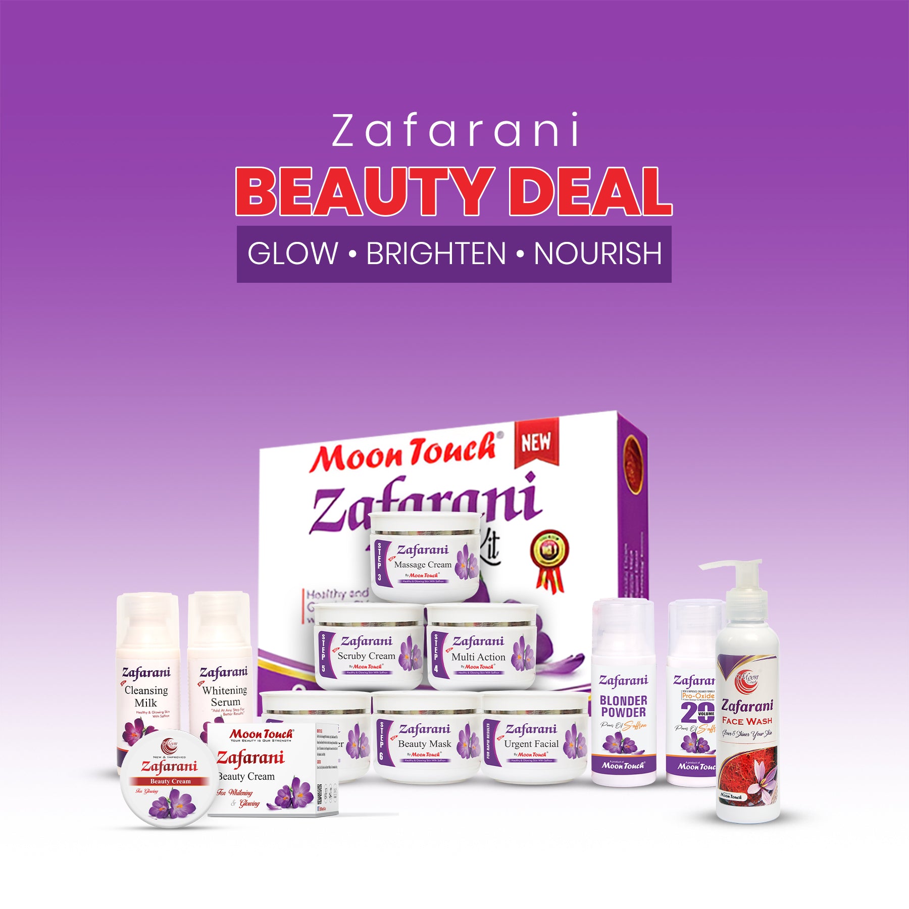 Zafarani Beauty Deal – Moon Touch